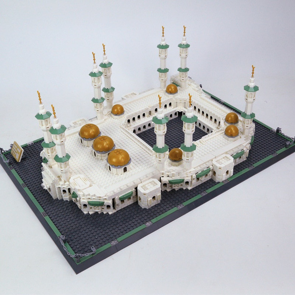 Saudi Arabia Grand Mosque Attractions Assembled Building Blocks ...