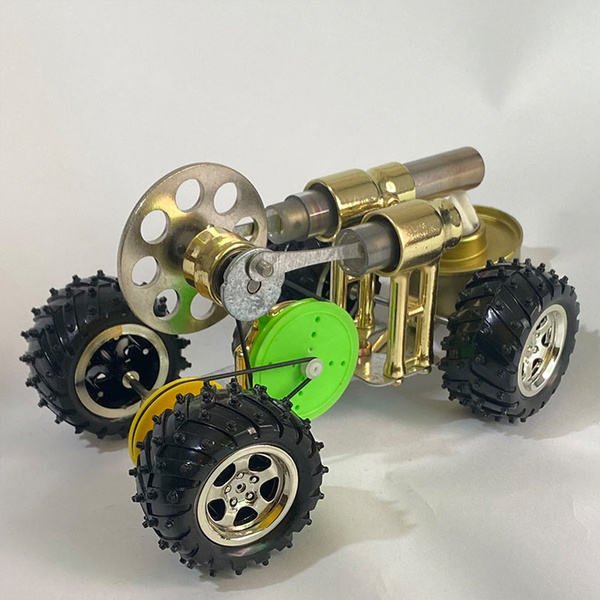 Steam engine mechanical generator, can drive car model, engine model ...