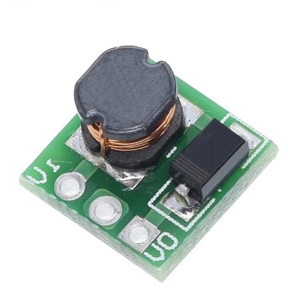 0.9-5V To 5V DC-DC Step-Up Power Module Voltage Boost Converter Board ...