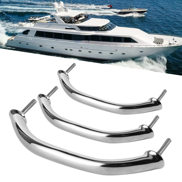 8/9/12 Inch Boat Grab Handle Marine Stainless Steel Handle Handrail ...