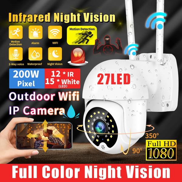 New 27LEDs Full HD 1080P PTZ Outdoor Camera IP Camera Wifi 2MP Outdoor ...