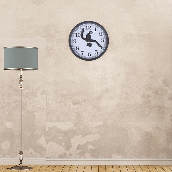 British Comedy Inspired Ministry Of Silly Walk Wall Clock Comedian Home ...