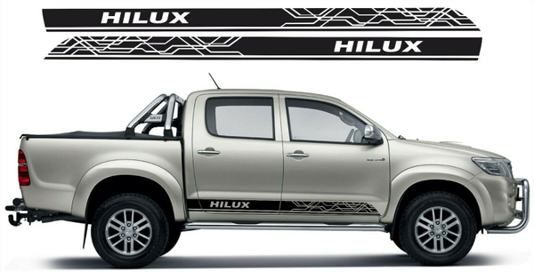Car Sticker For Toyota Hilux Vigo Revo Rocco Sport Stripes Auto Door ...