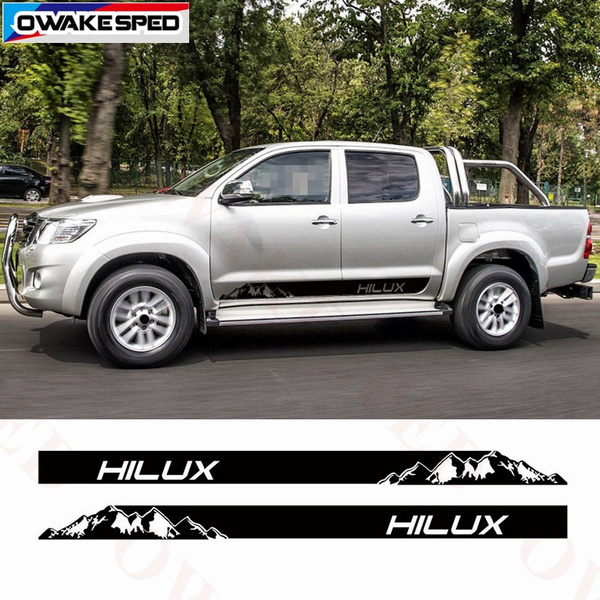Car Sticker For Toyota Hilux Vigo Revo Rocco Sport Stripes Auto Door ...