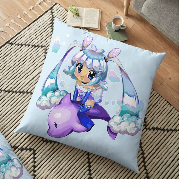 Gacha Life Copy of Gacha Club Mizumi Sofa Bed Home Decor Pillow Case ...