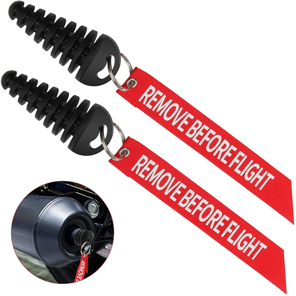 2pcs Muffler Exhaust Wash Plug, Motorcycle Dirt Bike 2 Stroke w ...