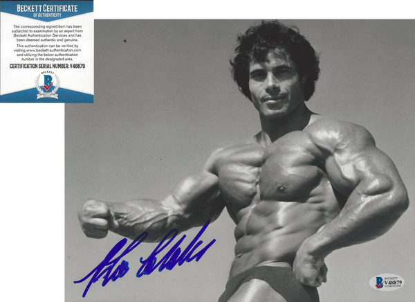 FRANCO COLUMBU MR. OLYMPIA BODYBUILDER SIGNED 8x10 Photo Poster ...