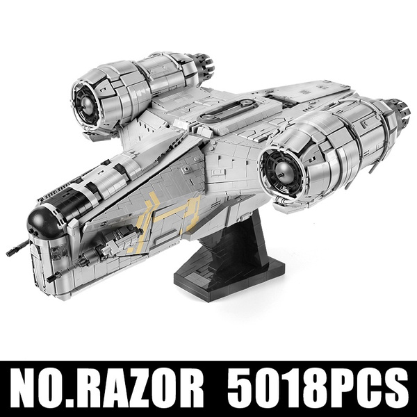 New 5018PCS Star Plan Toys Razor Starship Building Blocks Spaceship ...
