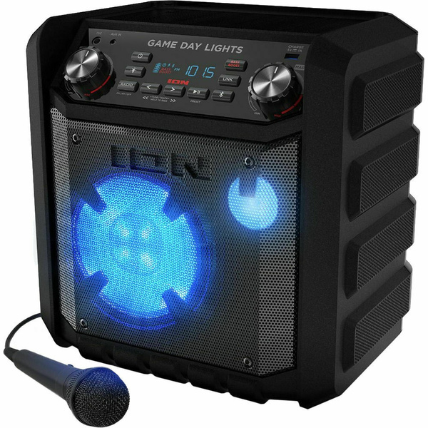 Ion Audio Game Day Lights Wireless Rechargeable Speaker System with ...