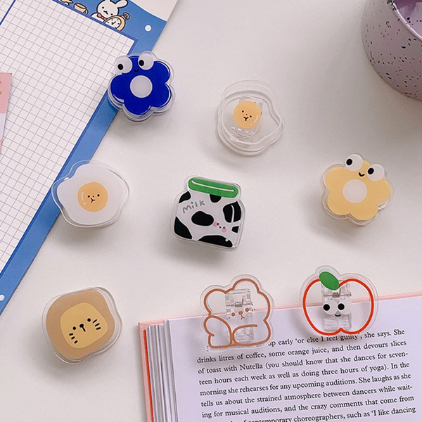 Office Stationery Cute Cartoon Mini File Sorting Fixing Clip Snack ...