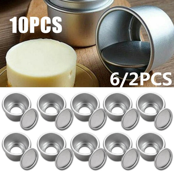 2/6/10Pcs 2inch Aluminum Round Mini Cake Pan | Wish