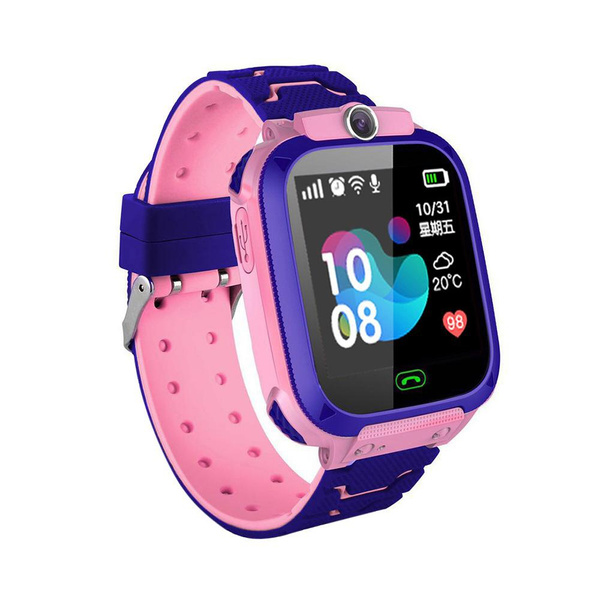 Children's Smart Watch Q12 Tracker SOS Phone Watch Smartwatch For Kids ...