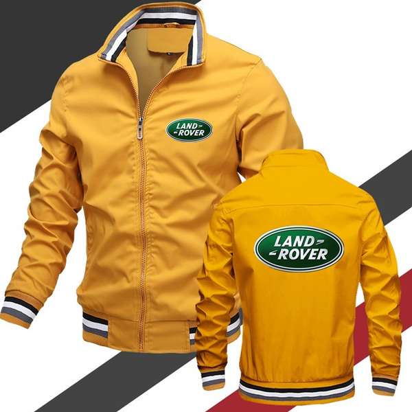 2022 Fashion Land Rover Men Windbreaker Zipper Men Jacket Running ...
