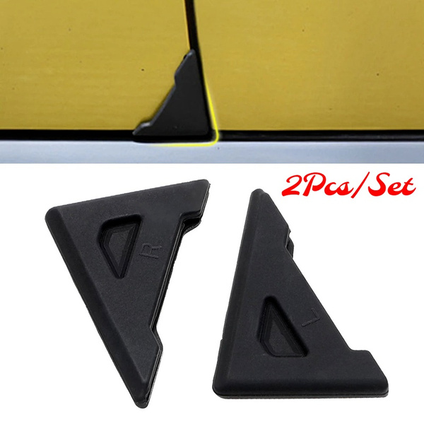 2 Pcs Silicone Car Door Corner Cover 90 Degree Angle Bumper Crash ...