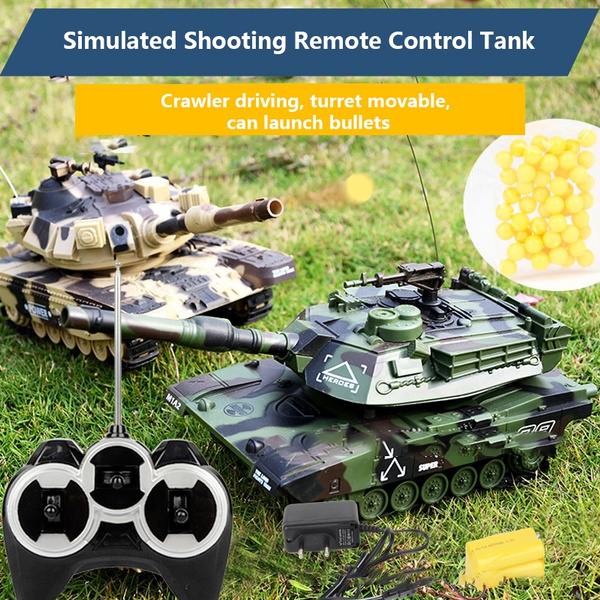 1:14 4Ch Remote Control Tank Simulation Rc Military Tank Turret ...