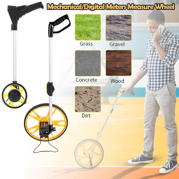 Mechanical/Digital Distance Measuring Wheel Collapsible Measure Wheel ...
