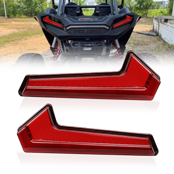 UTV Tail Lights Assembly LED Taillights Rear Lamps For Polaris RZR XP ...