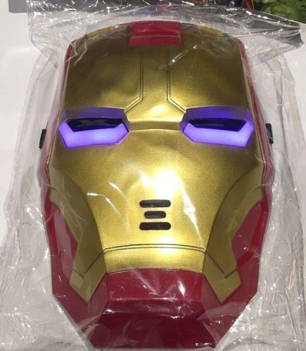 Avengers Superhelden Led Maske mit Sound Effects (Hulk, Iron-Man ...