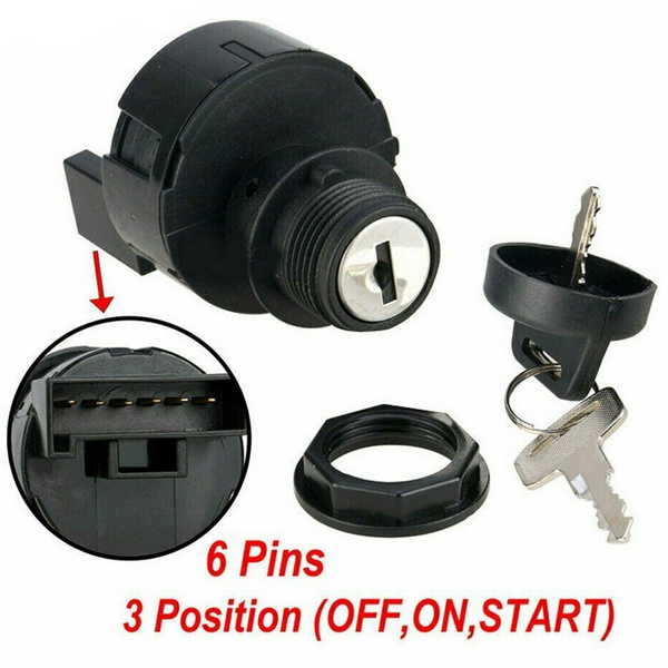 6 Pins ATV Ignition Switch Key For Polaris Sportsman 300 325 400 425 ...