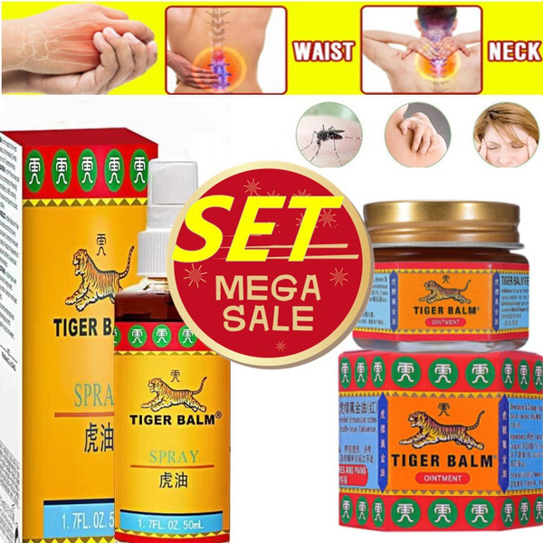 Thailand Tiger Oil, Tiger Balm Massage To Relieve Muscle Pain ...