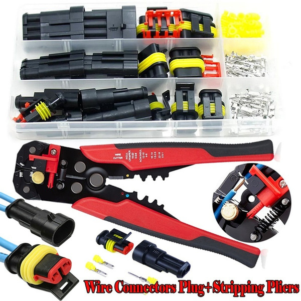 8Set/112PCS Car Connector Plug Terminal Auto Sealed Waterproof ...