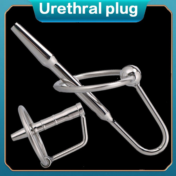 NEW Male Urethral Dilator Stainless Steel Penis Plug Masturbation Rod ...