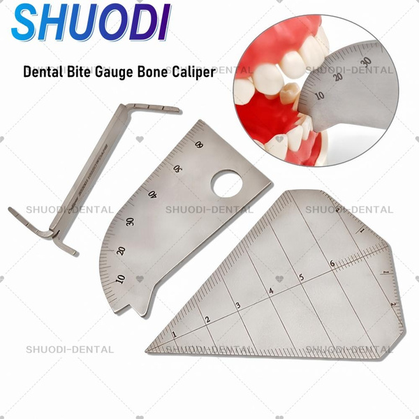 1 piece or 2 pieces or 3 pieces New Dental Surgical Bite Gauge Implant ...