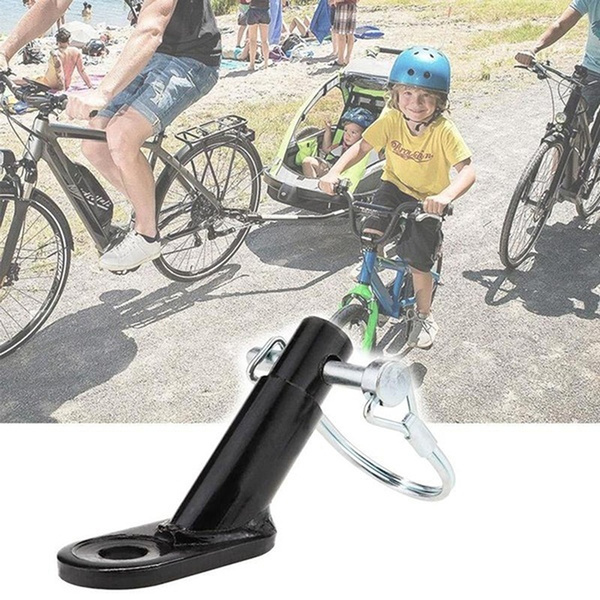 Steel Bike Trailer Hitch Coupler Towbar Set Baby Pet Debris Bicycle ...