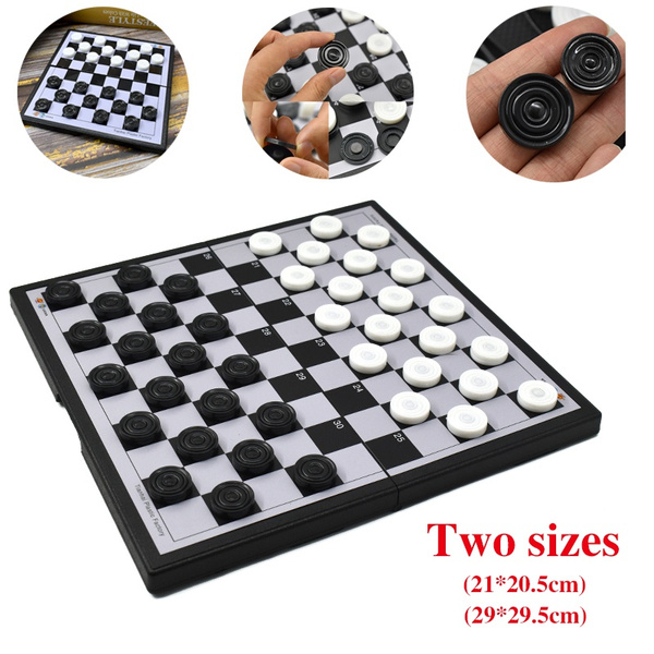 Foldable International Classic with Magnet Board Game Chess Piece ...