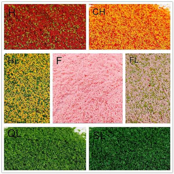 Model Flower Tree Powder Grass Vegetation Train Railway Military ...