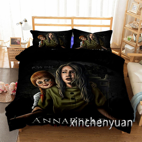 Horror Movie Annabelle 3D Print Bedding Set Duvet Covers Pillowcases ...