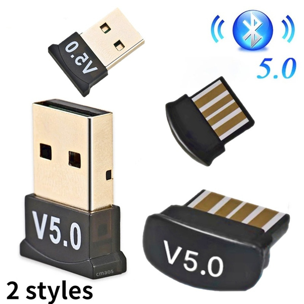 USB Bluetooth Adapters BT 5.0 USB Wireless Computer Adapter Audio ...