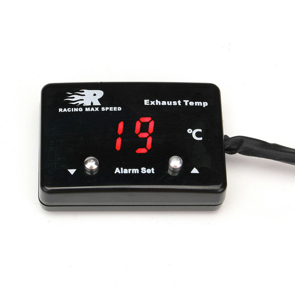 NEW Portable Mini Car Exhaust Temp Gauge Exhaust Gas Meter Digital With ...