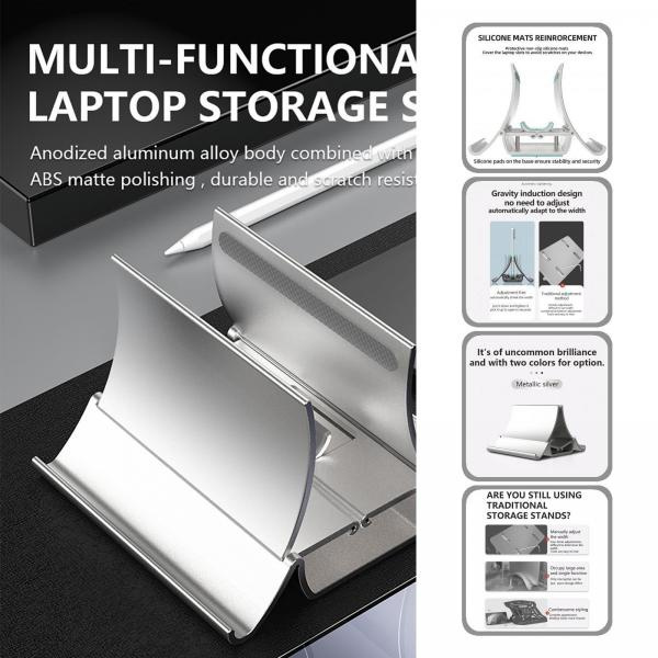 Notebook Storage Holder Adjustable Width Damage-Free Convenient ...