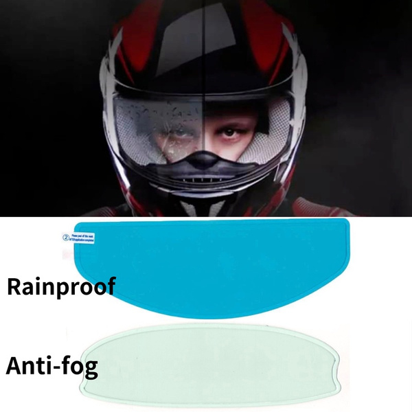 Helmet Clear Rainproof/Anti-Fog Patch Film Universal Lens Film for ...