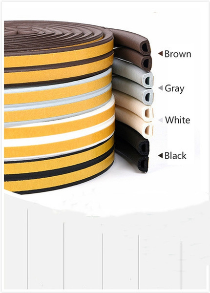 1pc 5M D type window seal side of the window Door and Windows seal ...