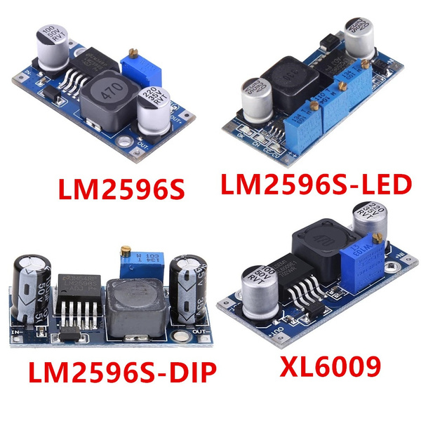 1x 3A Voltage Regulator Lm2596 LM2596S DC-DC 3-40V Adjustable Step-Down ...