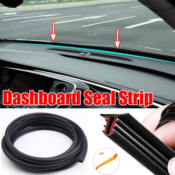 Auto Dashboard Seal Strip Edge Trim Rubber Seal Protector Guard Strip ...