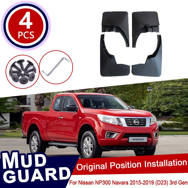 For Nissan NP300 Navara D23 2015~2018 2019 2020 2021 NP300 Car Mud ...