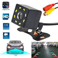 8 LED Car Rear View Camera Reversing Image Camera 170 Degrees Wide ...