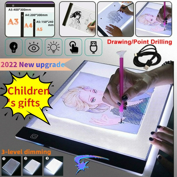 2022 New Ultra-Thin Portable LED Light Box Tracing Drawing Light Pad ...