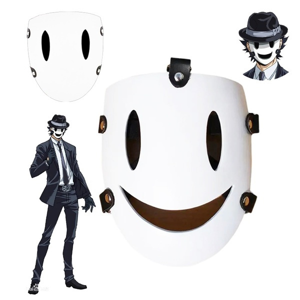 Anime Tenku Shinpan High Rise Invasion Mask White Sniper Smile Resin ...