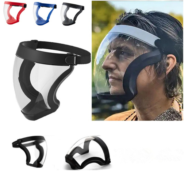 Protective Transparent Face Mask Effective Protection Active Shield ...