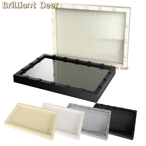 Dustproof Acrylic Showcase for Figures Collection DIY Assemble Building ...