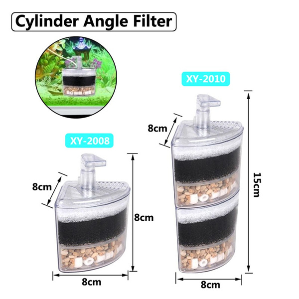 Aquarium Filter Efficient Aquarium Internal Corner Fish Tank Filter ...