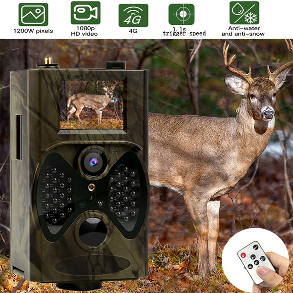 4G Hunting Camera 1.1S Trigger Speed 1080P HD HC-300M 940NM Video ...