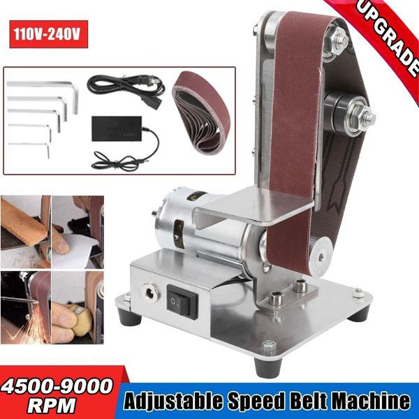 775 Multifunctional Grinder Mini Electric Belt Sander DIY Polishing ...