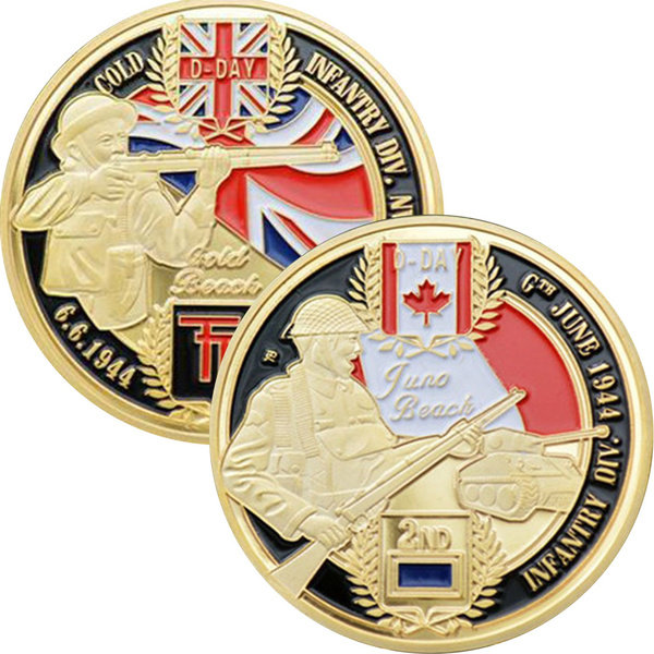 Maple Leaf Soldiers Landing Challenge Coin | Wish