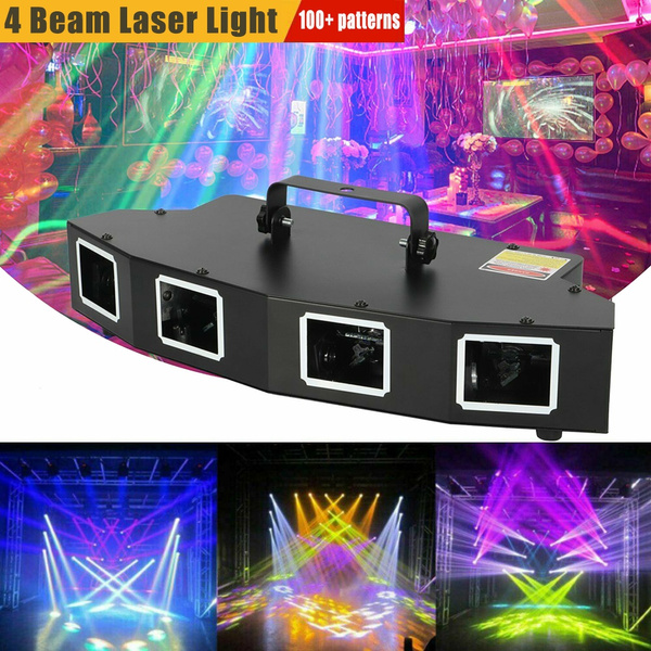 2022U`King NEW 4 Beam Effect Laser Light Sound Activated DJ RGBY LED ... 2022U`King NEW 4 Beam Effect Laser Light Sound Activated DJ RGBY LED ...