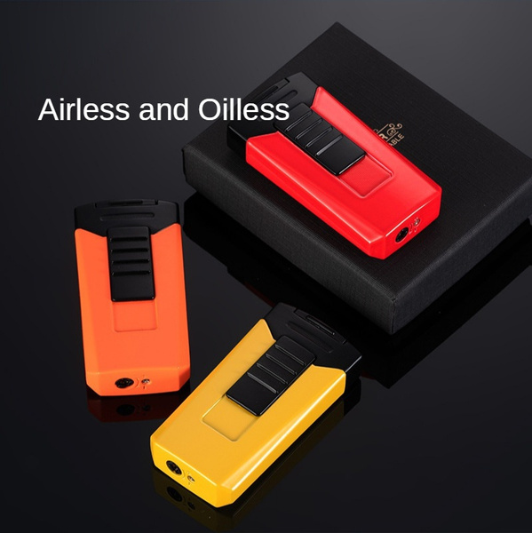 Portable creative dual-fire direct charge cigar lighter The latest ...